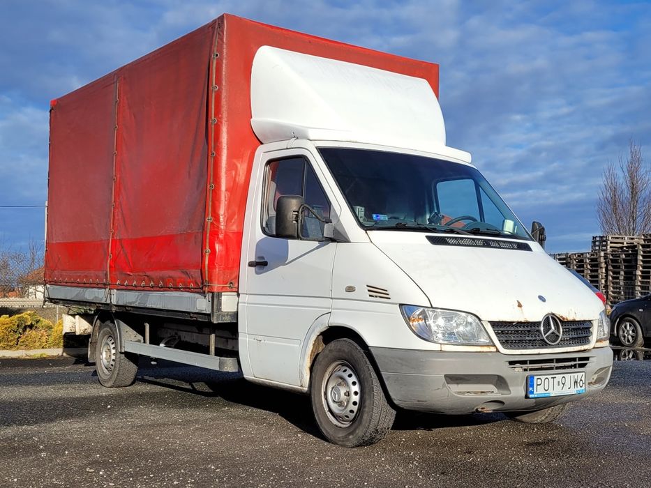 Mercedes Sprinter plandeka duża ładowność Fabianów • OLX.pl