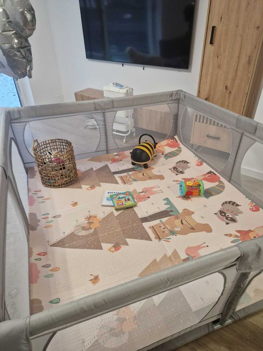 Kojec dla dziecka, plac zabaw Moby-system 200x180cm Białystok Centrum • OLX.pl