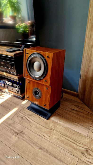 DYNAUDIO 100 rzadkie kolumny kolekcjonerskie w st. bdb po regeneracji ...