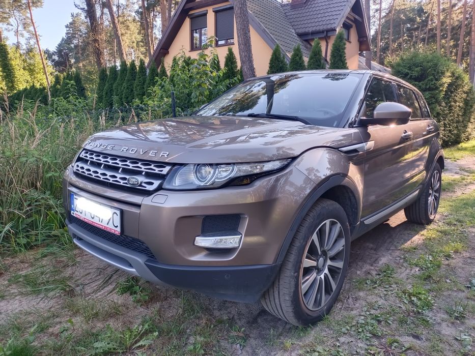 Range Rover Evoque 2015 zloty. Unikatowa skóra. Piękny,idealny stan ...