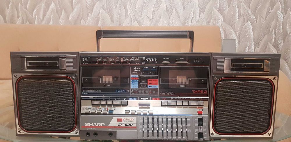 Радио магнитофон Sharp GF-800 stereo made in Japan/Japon: 6 500 грн ...