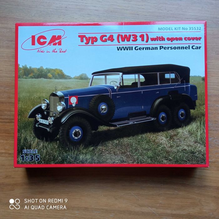 Mercedes G4 (W31) - ICM 35532 - Made in Ukraine (1:35) Poznań Grunwald ...