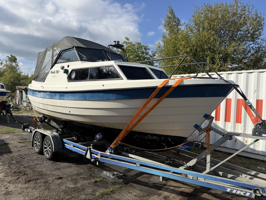 Łódź motorowa Fevik 715 Siedlice • OLX.pl
