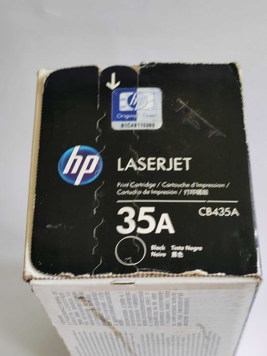 Oryginalny toner do drukarki HP CB435A Bielsko-Biała • OLX.pl