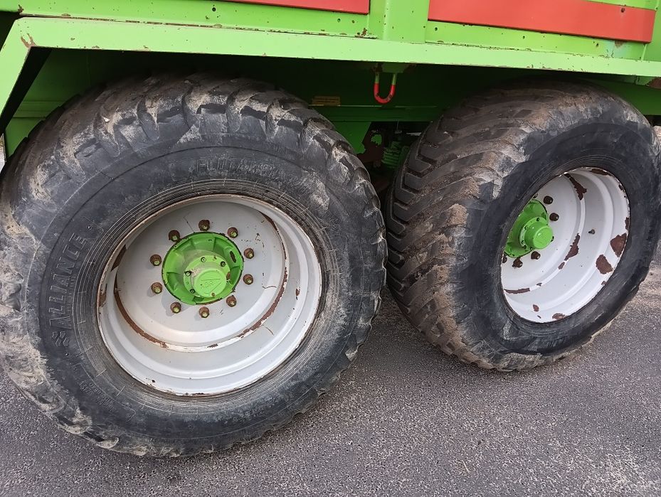 Rozrzutnik obornika talerzowy Unia Brzeg 24 tytan tandem os skretna ...