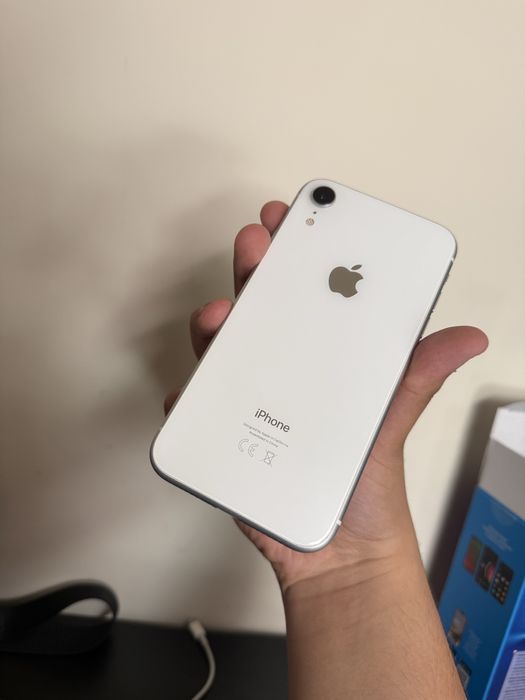 Iphone xr 64 GB Bialy IDEALNY Warszawa Ochota • OLX.pl