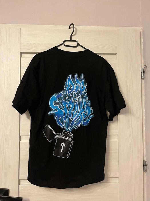 Koszulka tshirt Trapstar Lighter Blue Flame Elbląg • OLX.pl