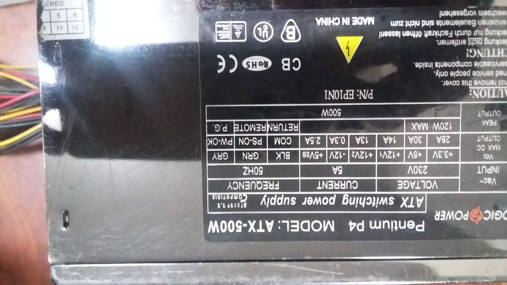 Блок питания Logic Power ATX-500w: 400 грн. - Комплектуючі та аксесуари ...