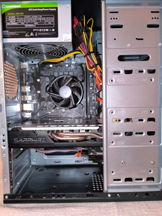 Ігровий ПК intel core i5-11400, ram 16gb, ssd-256gb, hdd 256 video 8GB ...