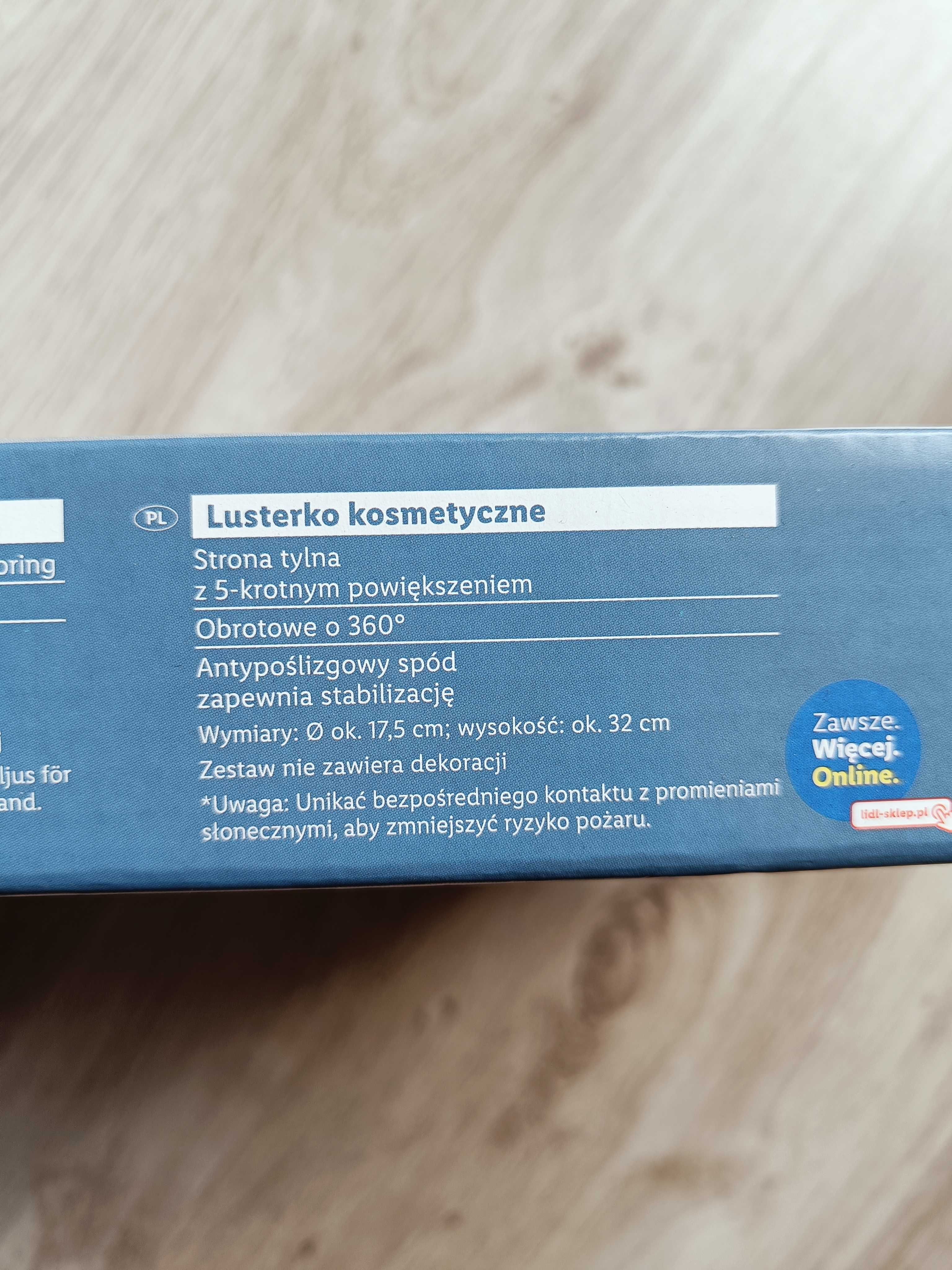 NOWE Lusterko kosmetyczne, powiększenie 5x stal nierdzewna Jaworzno ... NOWE Lusterko kosmetyczne, powiększenie 5x stal nierdzewna Jaworzno ...