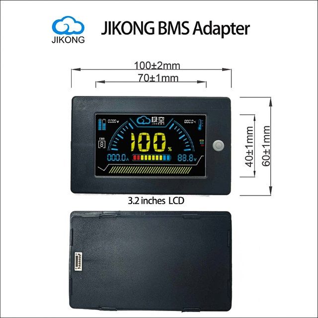 JK Jikong BMS LCD 3,2 дисплей цветной: 650 грн. - Аксесуари й ...
