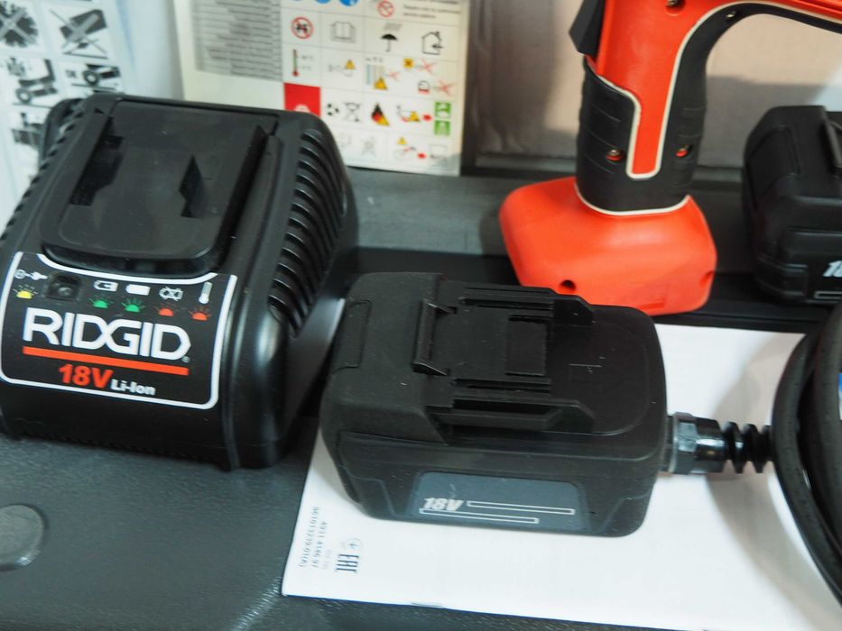 RIDGID RP 210 prasa zaciskarka MINI aku 18v adapter 230v viega Bąkówka ...