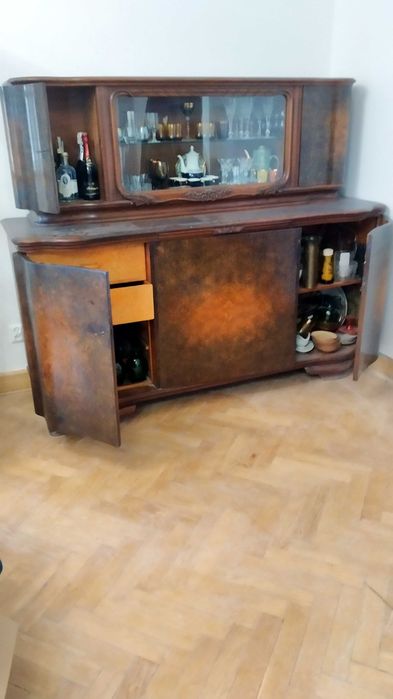 Kredens, bufet, barek - vintage, art deco, antyk, meble zabytkowe ...