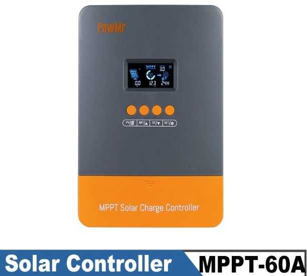 Controlador carga "POWMR" de energia solar MPPT 60A PRO - NOVO Penafiel ...