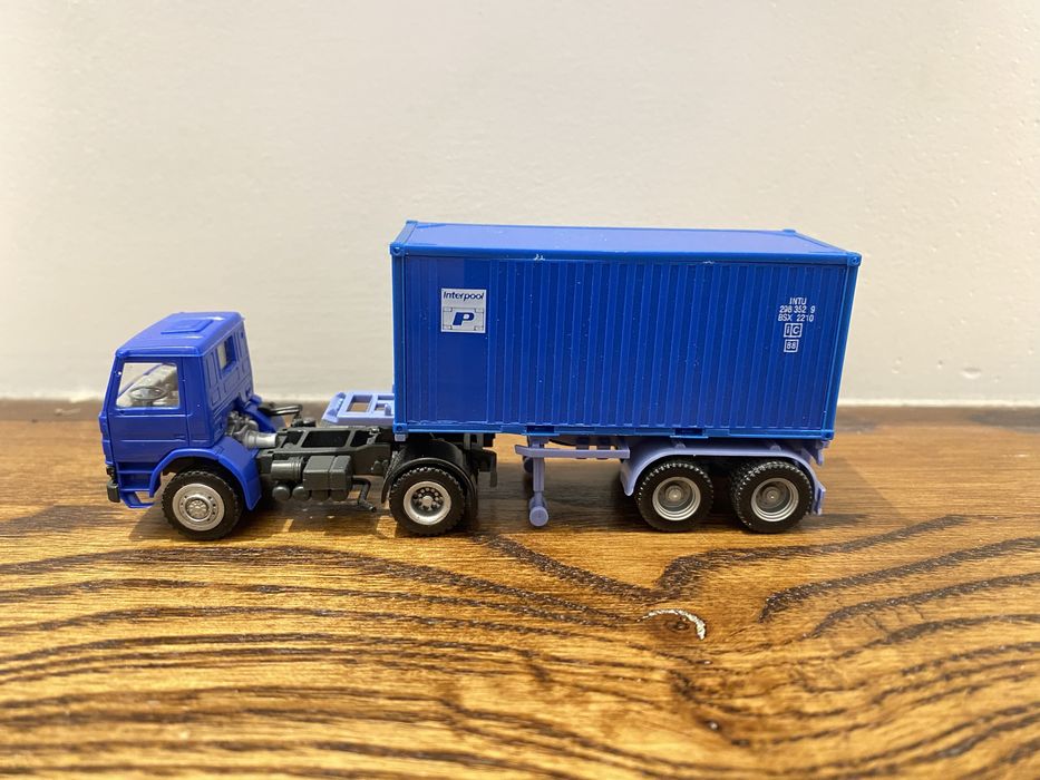 Scania 112H Interpool Herpa 1:87 H0 Plewiska • OLX.pl