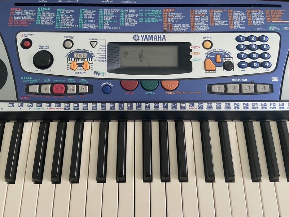 Практично новий синтезатор Yamaha psr - 260: 4 750 грн. - Синтезатори ...