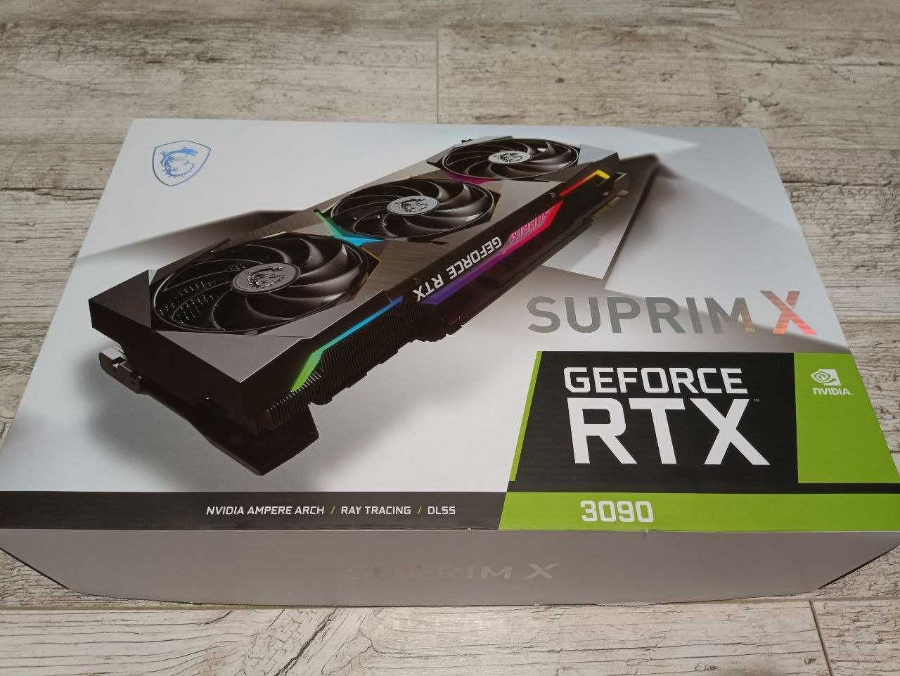 Відеокарта RTX 3090 24Gb MSI SUPRIME X Гарантія 4 роки: 29 950 грн ...