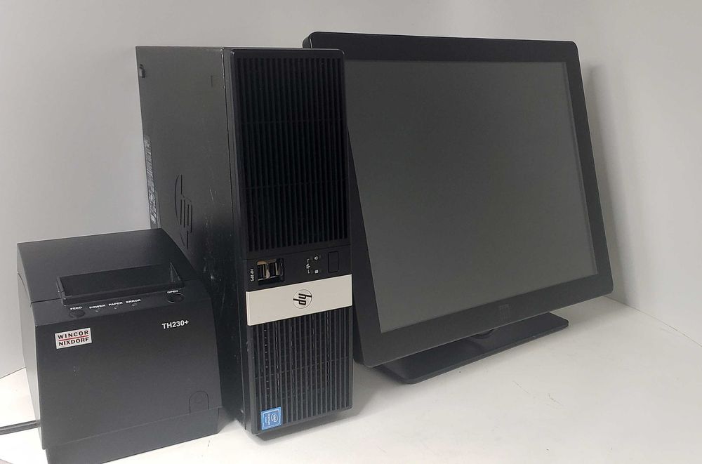 POS система на i3/ssd, 4COM, ПОС терминал, с ТАЧ монитором НЕ тормозит ...