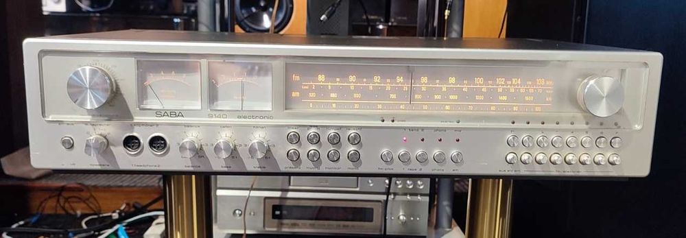 SABA 9140 стереоресивер vintage: 5 500 грн. - Підсилювачі / ресивери ...