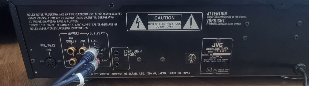 Magnetofon JVC TD-521 Harta • OLX.pl