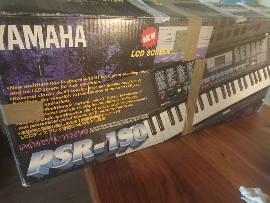 Yamaha PSR 190 keyboard organy 61 klawiszy Nowy Sącz • OLX.pl