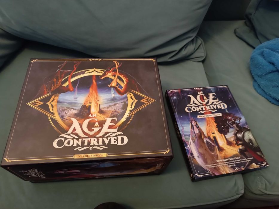 Gra planszowa: Age Contrived, Wiek Cudów PL KS Warszawa Wola • OLX.pl