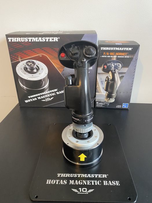 Thrustmaster F/A-18C HOTAS ADD ON GRIP+Thrustmaster MAGNETIC BASE ...