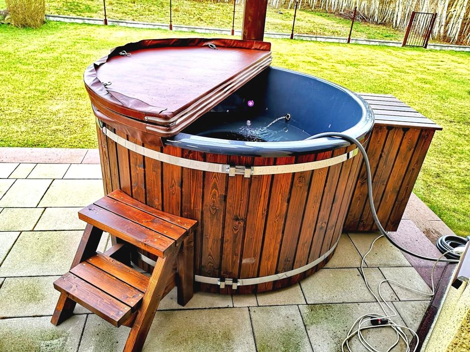 Balia ogrodowa na gaz lub PRĄD lub drewno WiFi, Ruska Bania Katowice ...