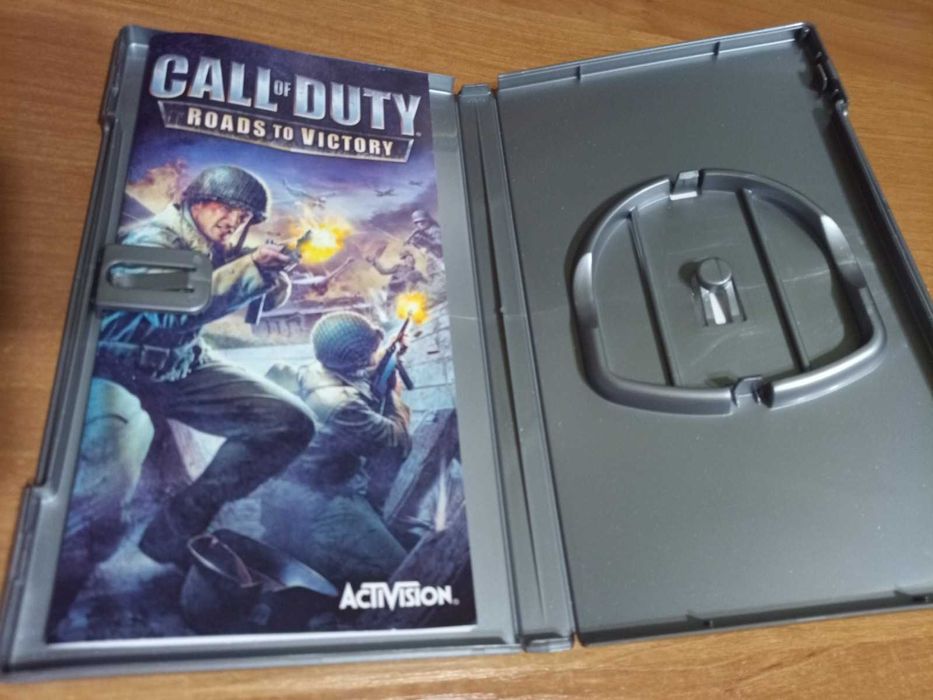 Opakowanie + instrukcja Call of Duty Roads to Victory PSP Warszawa ...