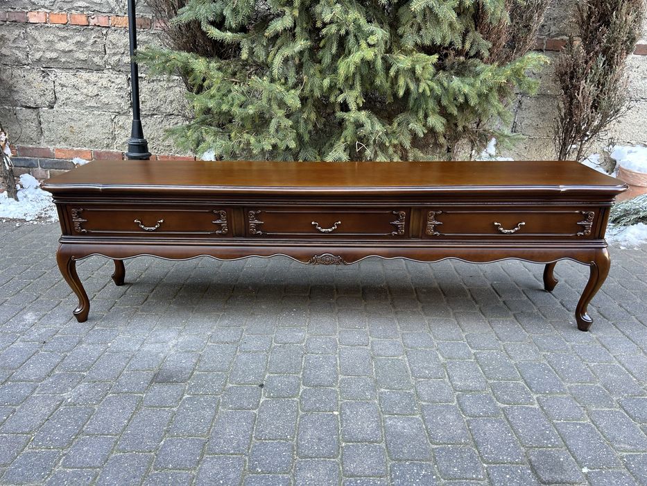 Komoda Ludwikowska Ludwik Lowboard Stolik TV RTV Pod Telewizor Unikat ...