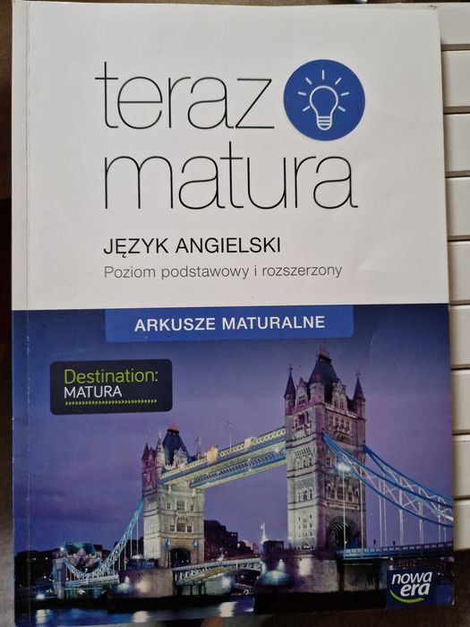 Teraz matura, j. angielski, wyd Nowa Era, arkusze maturalne Ostrów Wielkopolski • OLX.pl