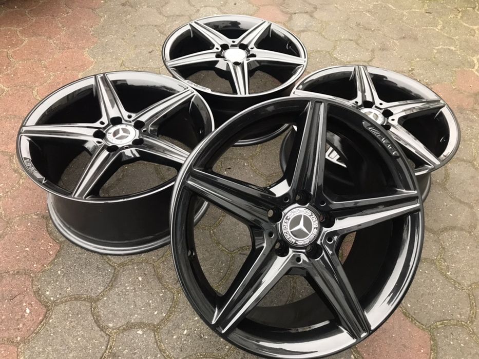 Felgi mercedes Amg w205 C-Klasa 18 cali 5x112 wysyłka komplet ideał Poznań Chartowo • OLX.pl