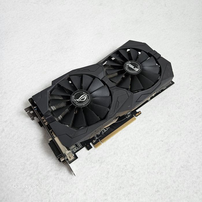 ASUS ROG STRIX RX570 4gb bardzo dobry stan karta graficzna Poznań ...