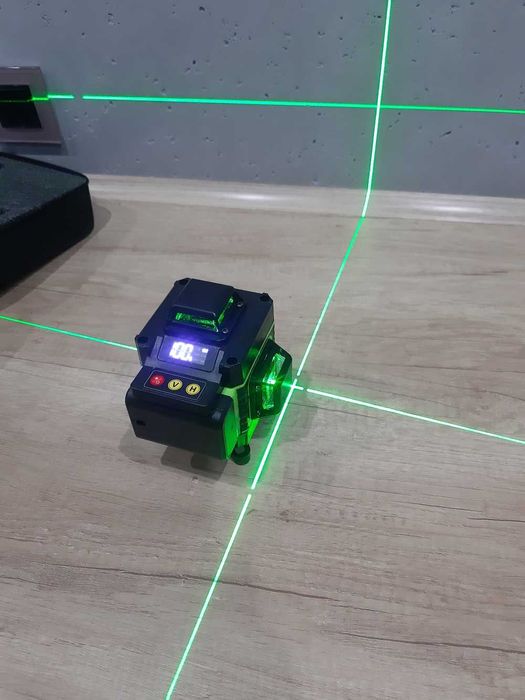 Poziomica laserowa Hilda 4d laser krzyzowy niwelator Goleniów • OLX.pl