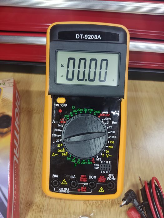Тестер мультиметр 9208 DT9208 легендарный мультиметр 100% як на фото: 385 грн ...