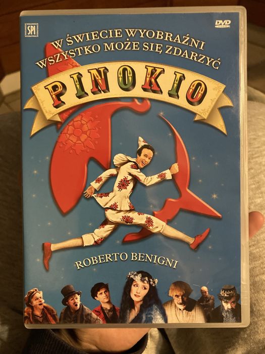 Plyta DVD Pinokio Roberto Benigni film bajka Warszawa Śródmieście • OLX.pl