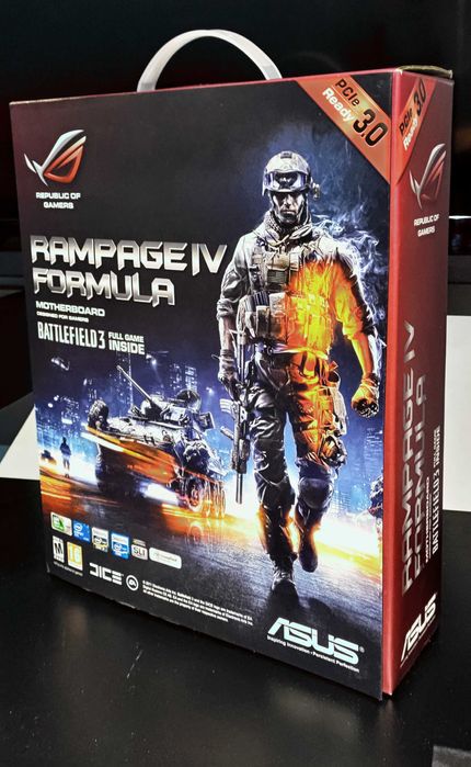 Asus ROG Rampage IV Formula LGA2011 повна комплектація + Core i7 3930K ...
