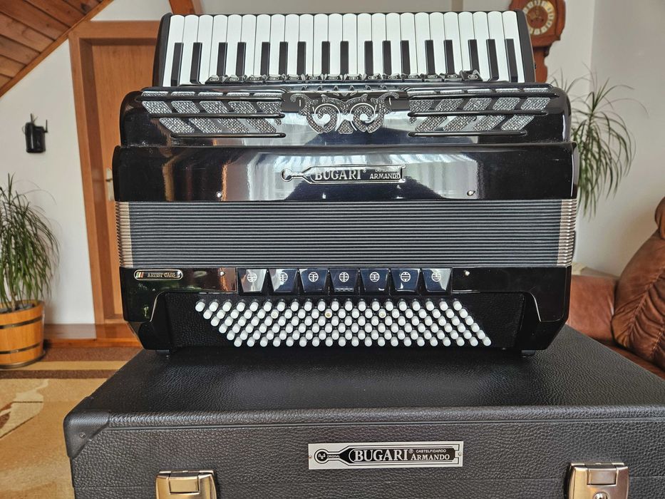 Profesjonalny akordeon Bugari Armando Artist Cass Czechowice-Dziedzice • OLX.pl