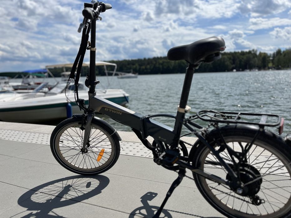 Rower skladak elektryczny Mikołajki • OLX.pl