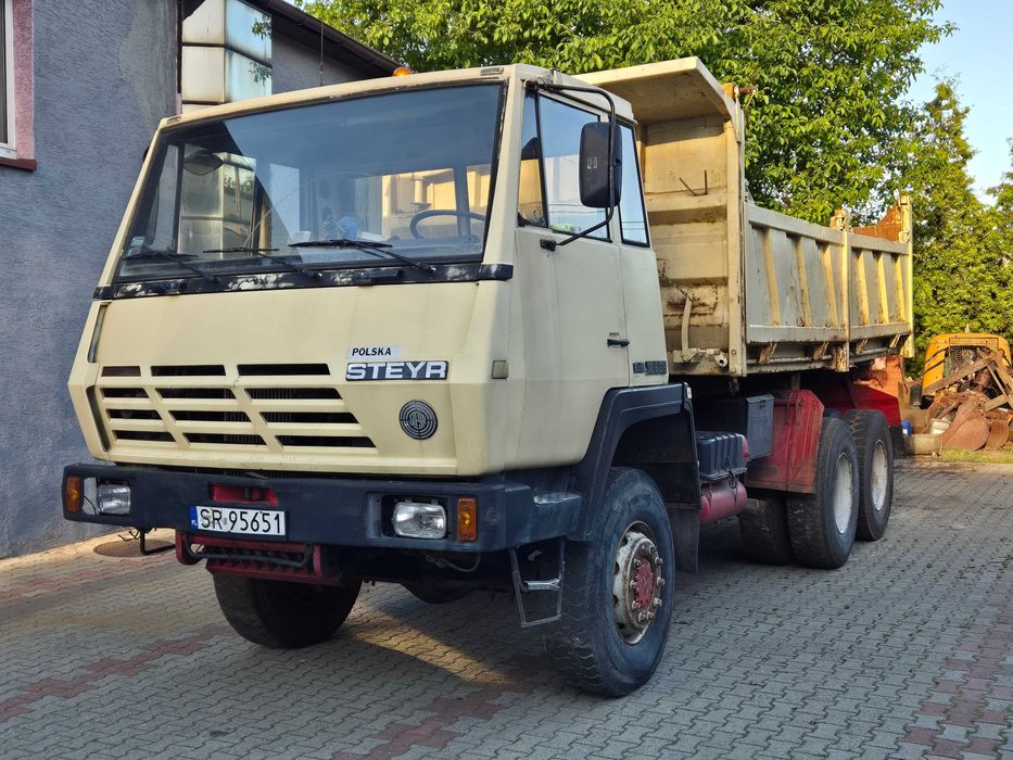 Steyr 32s28 6x6 wywrotka Rybnik • OLX.pl