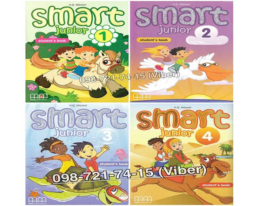 Smart Junior 1-4. Students book + Workbook (+CD): 450 грн. - Товари для школярів Київ на Olx