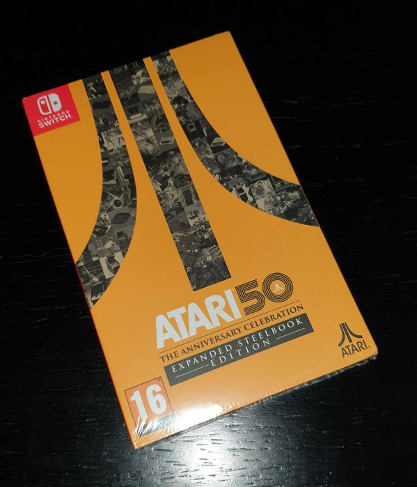Atari 50 Anniversary Celebration Expanded Steelbook - Nintendo Switch ...