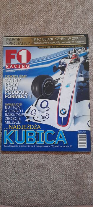 F1 Racing Robert Kubica Nr. 31 Luty 2007r. Radom • OLX.pl