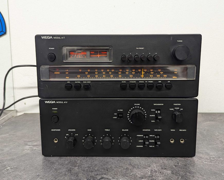 Стерео підсилювач WEGA Modul 41V та тюнер WEGA Modul 41T (SONY).: 5 500 ...