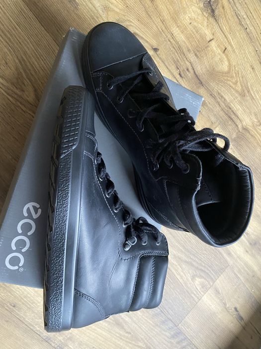 Nowe czarne skórzane trampki Ecco Ethan rozm. 43 Wrocław Stare Miasto • OLX.pl