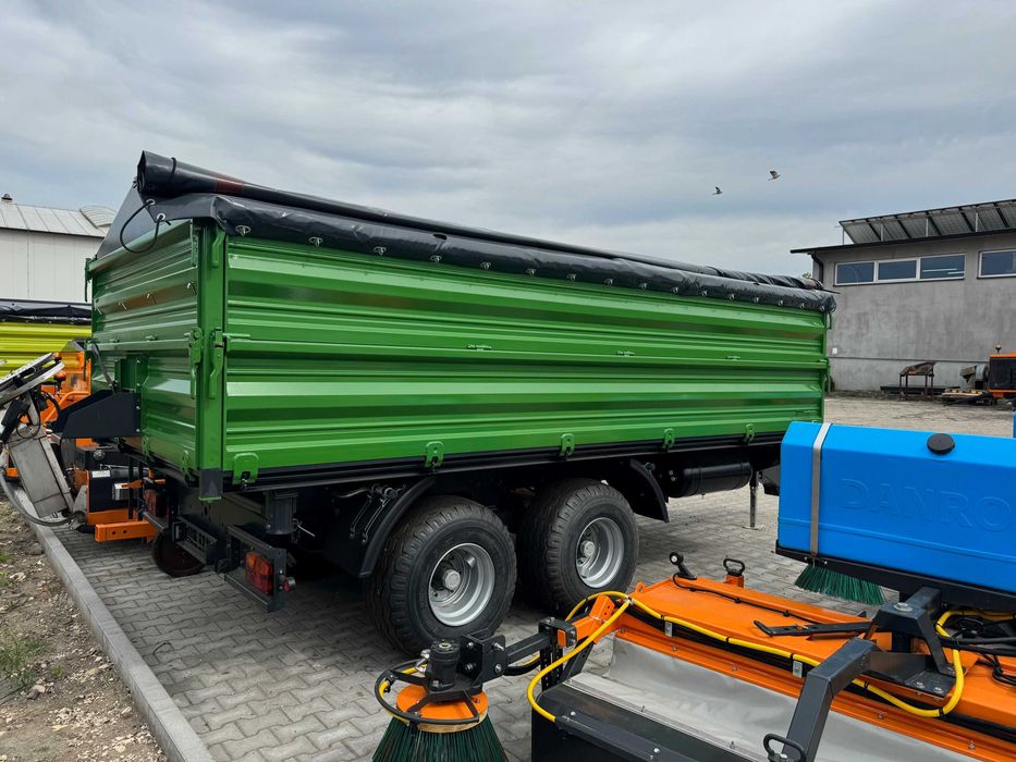 Przyczepa Rolnicza Tandem 8t Trójstronny wywrot rok 2025 promocja ...