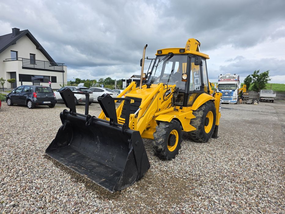 JCB 3CX 4x4 Widły Teleskop Szczęka 4CX CAT Gołębiewo Wielkie • OLX.pl