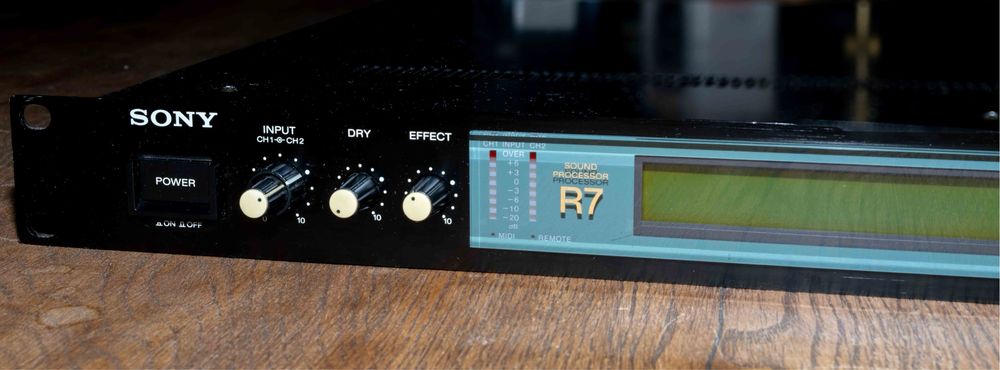 Sony DPS-R7 reverb pogłos. Swietny do bebnów! Perełka Pilawa • OLX.pl