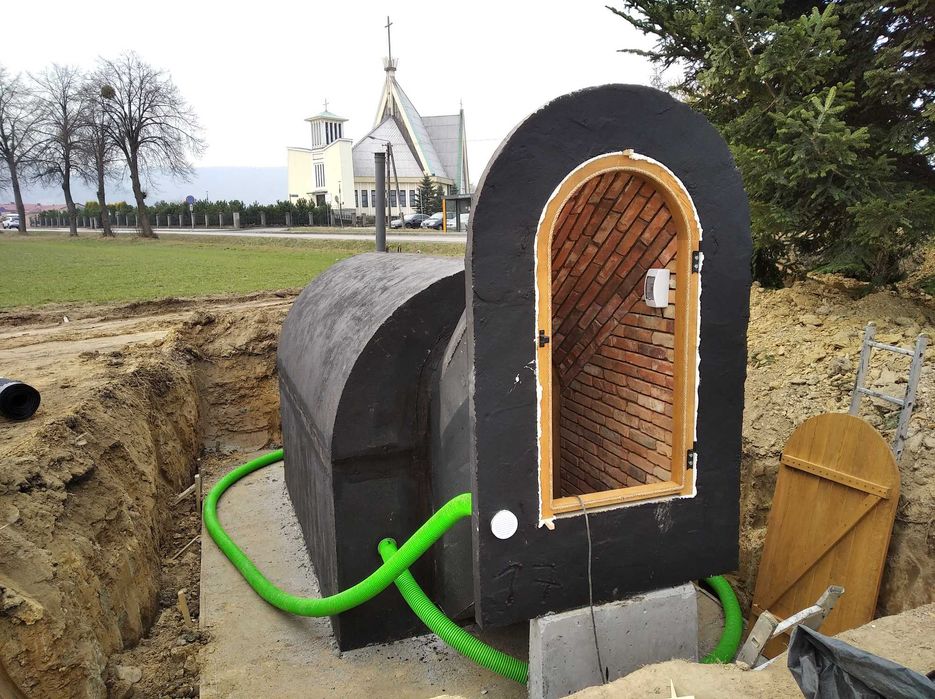 Ziemianka ogrodowa, piwnica betonowa, schron Przemyśl, bunkier Przemyśl ...