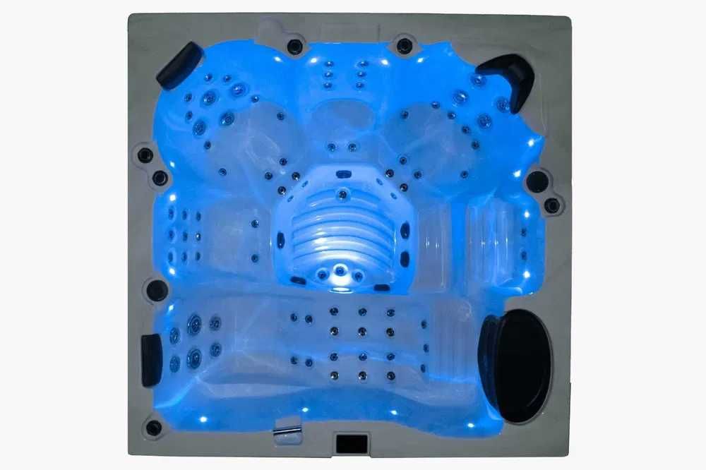 Jacuzzi Ogrodowe Całoroczne - 3 silniki, 100 dysz - Gwarancja 24 / USA ...